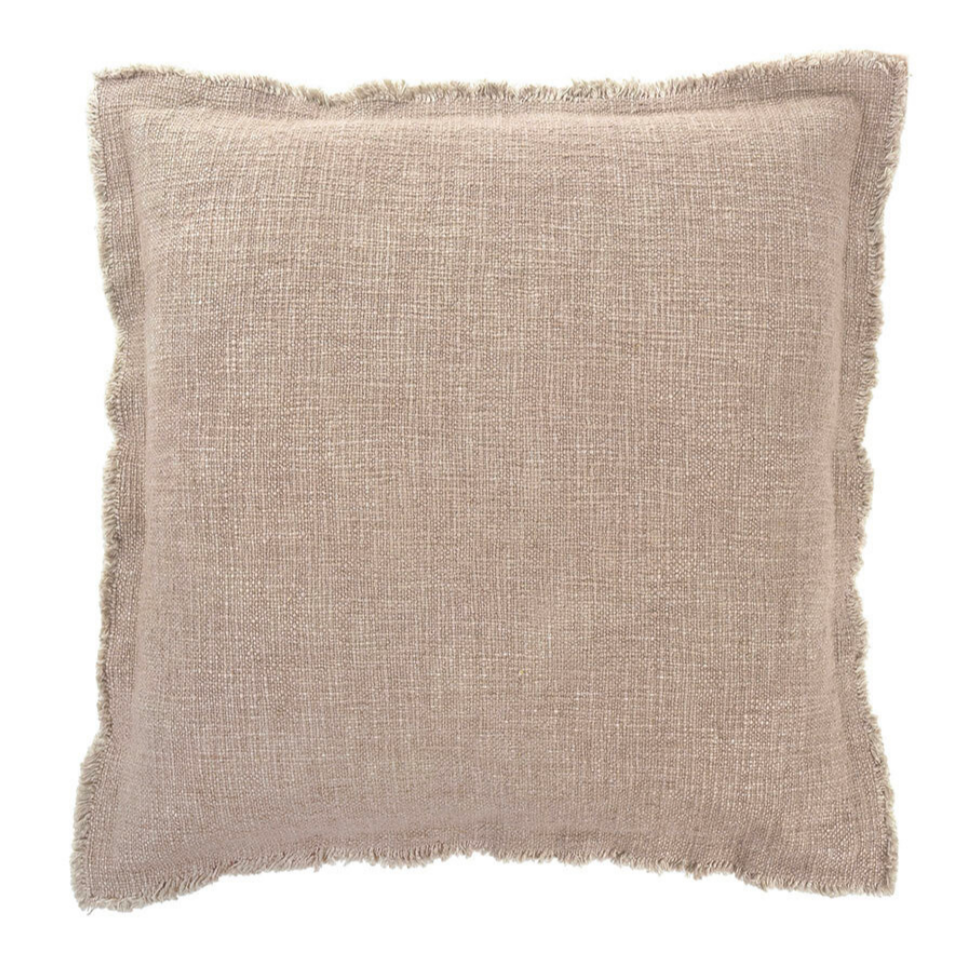 Selena Linen Pillow Blush 20x20 – Willow Lane Interiors